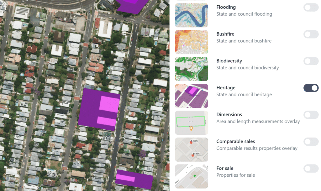 Understand the risks before you purchase with heritage, flood, bushfire ...